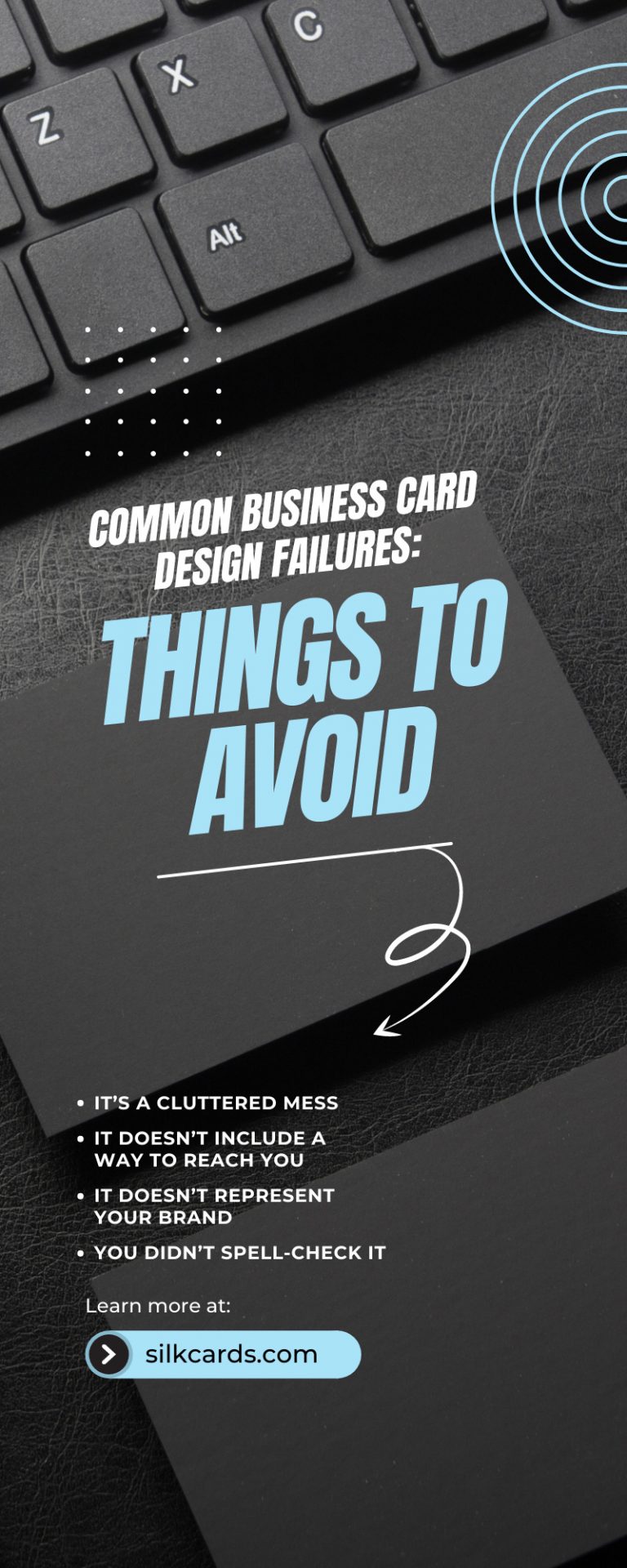 Common Business Card Design Failures: Things To Avoid – SilkCards