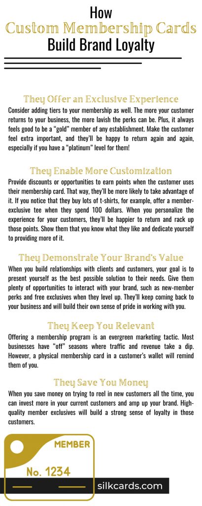 How Custom Membership Cards Build Brand Loyalty – SilkCards