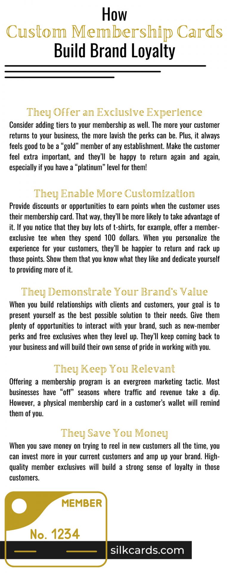 How Custom Membership Cards Build Brand Loyalty – SilkCards