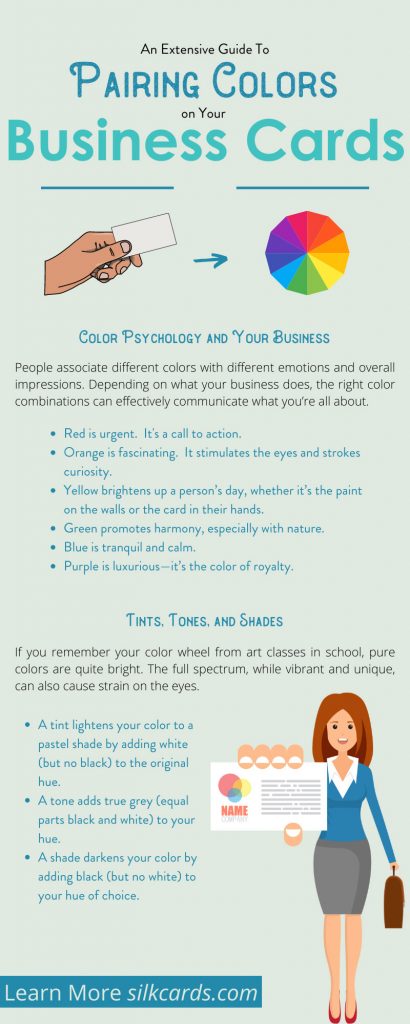 An Extensive Guide To Pairing Colors on Your Business Cards - SilkCards ...