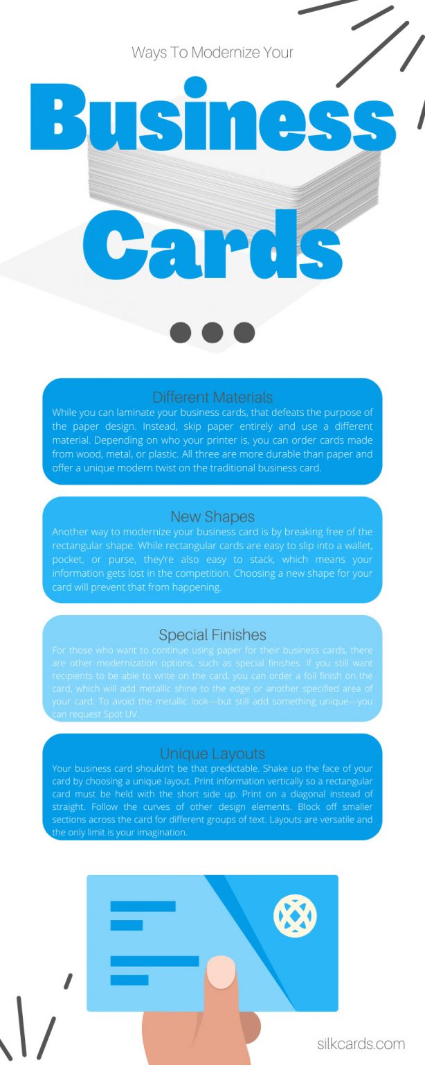 10 Ways To Modernize Your Business Cards – Silkcards Blogs