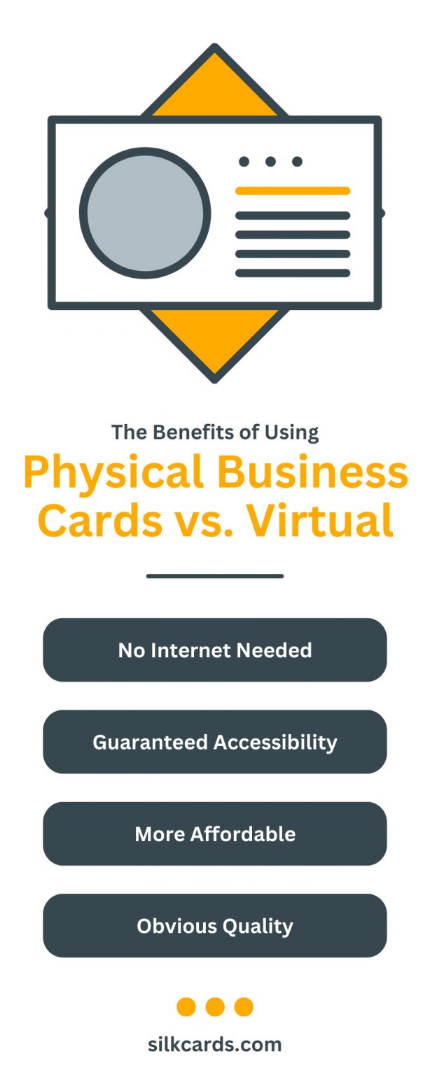 The Benefits of Using Physical Business Cards vs. Virtual - SilkCards Blog